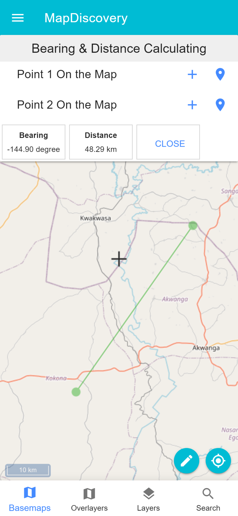 MapDiscovery | Mobile Mapping app